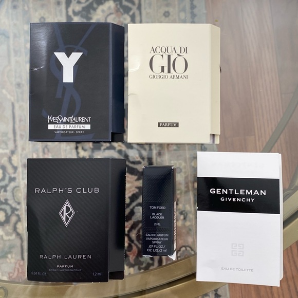 Other | Men Samples Y Ysl Ralphs Gio Giorgio Armani Tom Ford Black ...